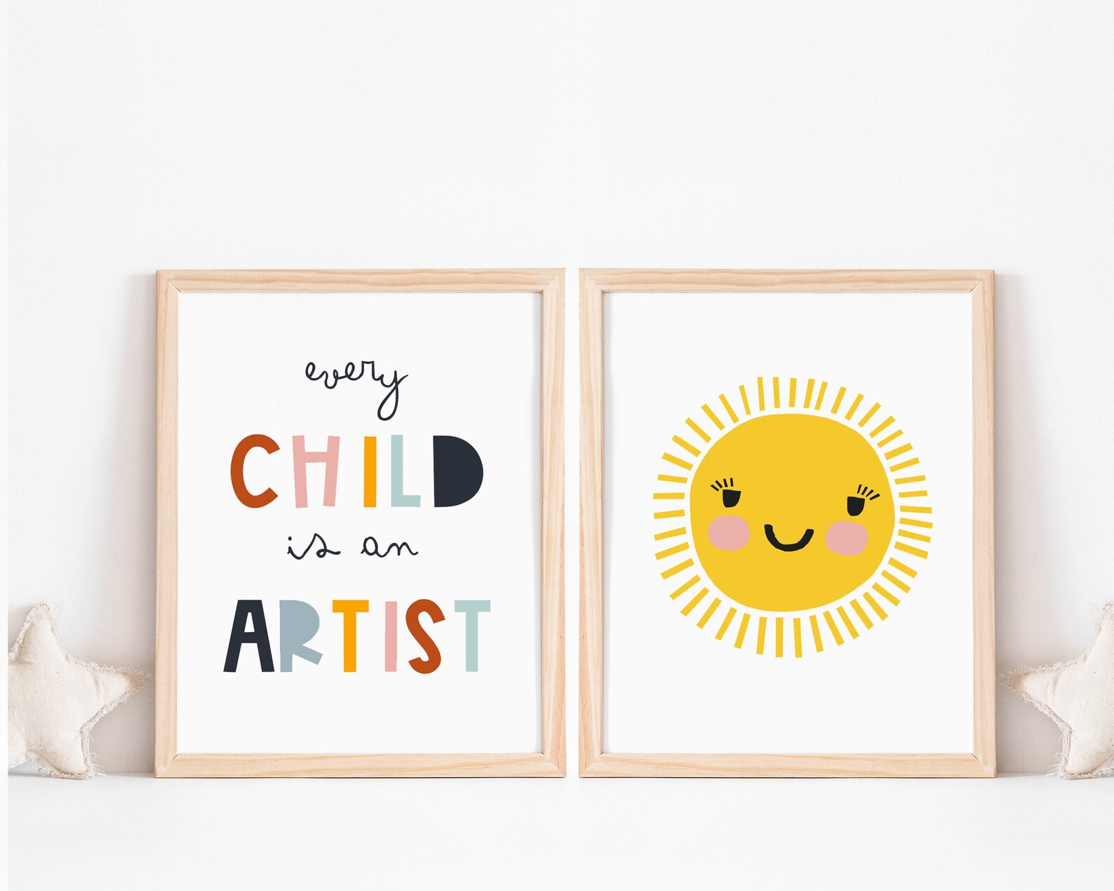 Every Child is an Artist,pablo Picasso Quotes,nursery Decoration,kids ...