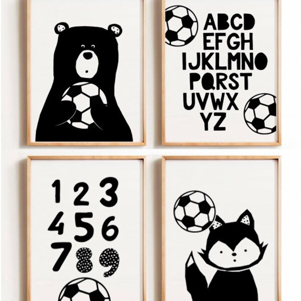 Soccer Nursery - Etsy