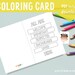 Coloring Poster for Kids, Pdf Printable Colouring Sheets, Large ...