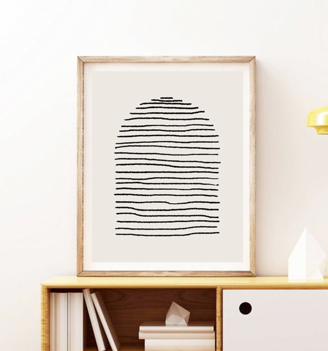 Lines Art Print: Modern Decor (digital Download) Printable Poster Home ...