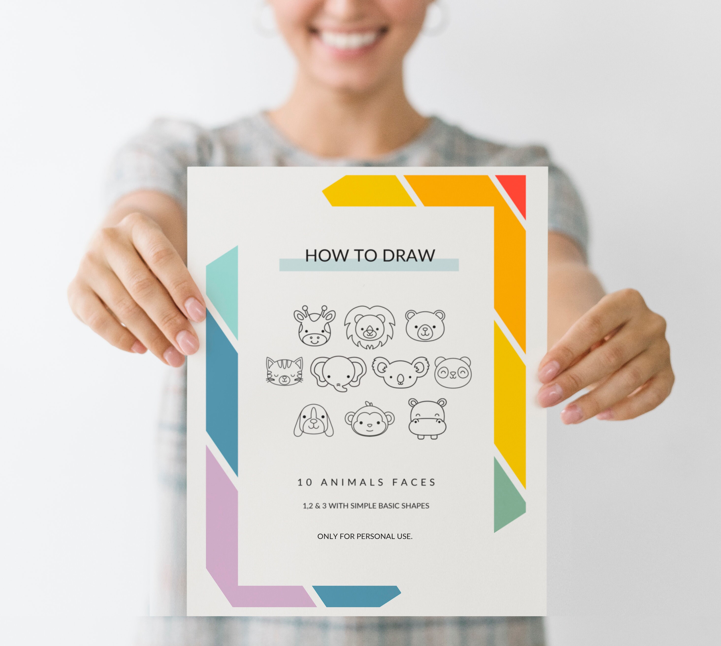 HOW TO DRAW Activity Book for Kids Digital Download | Etsy