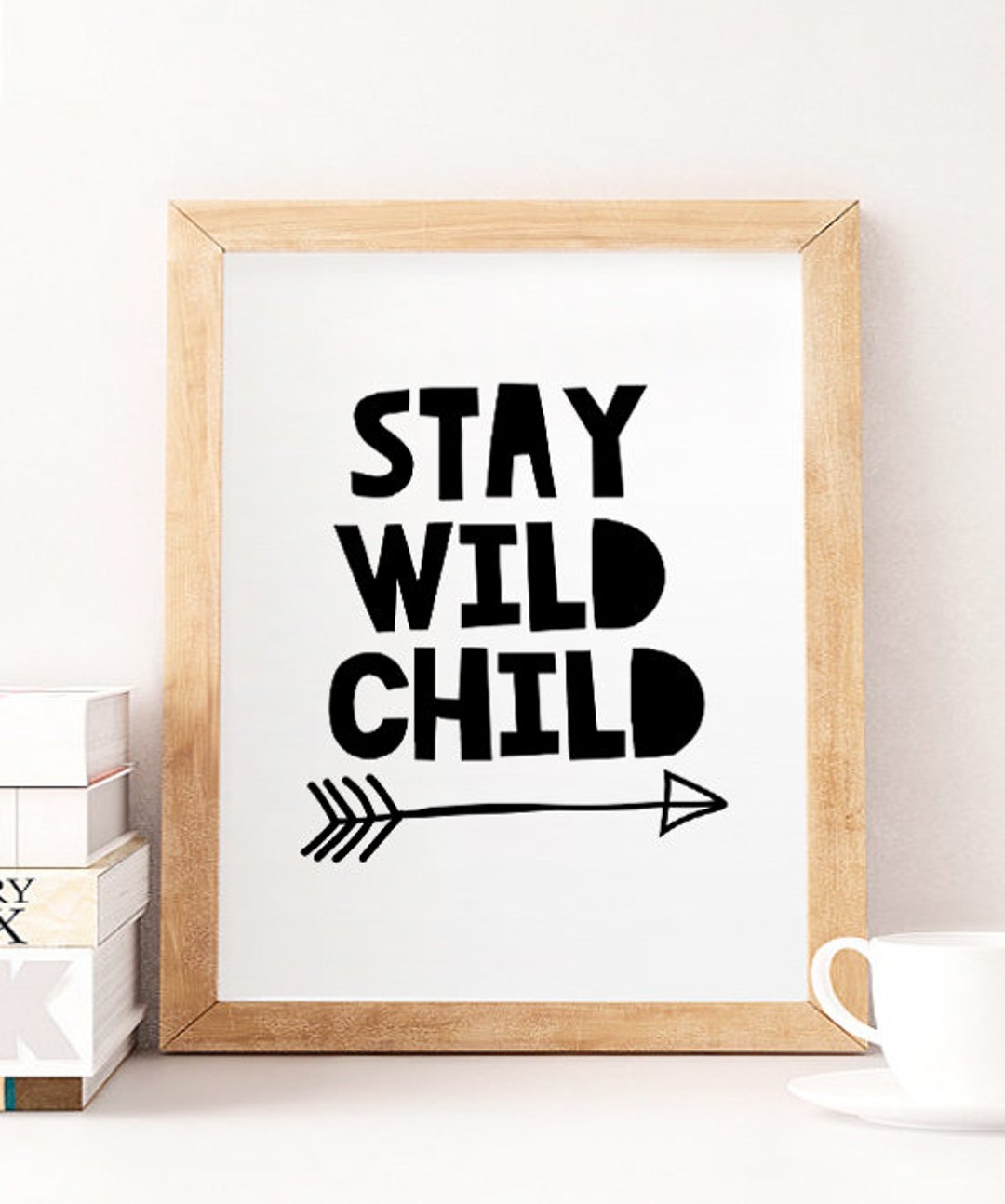 Stay Wild My Child STAY WILD SIGN Kids Room Decornursery - Etsy