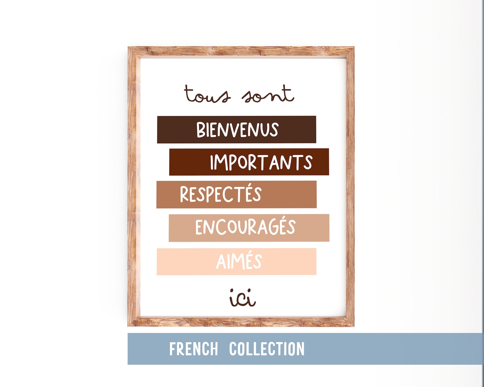 French Kids Prints Classroom Phrases Printable Poster | Etsy