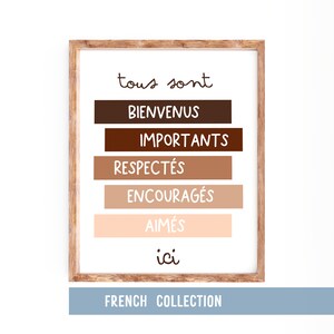 French Kids Prints, Classroom Phrases, Printable Poster, French ...