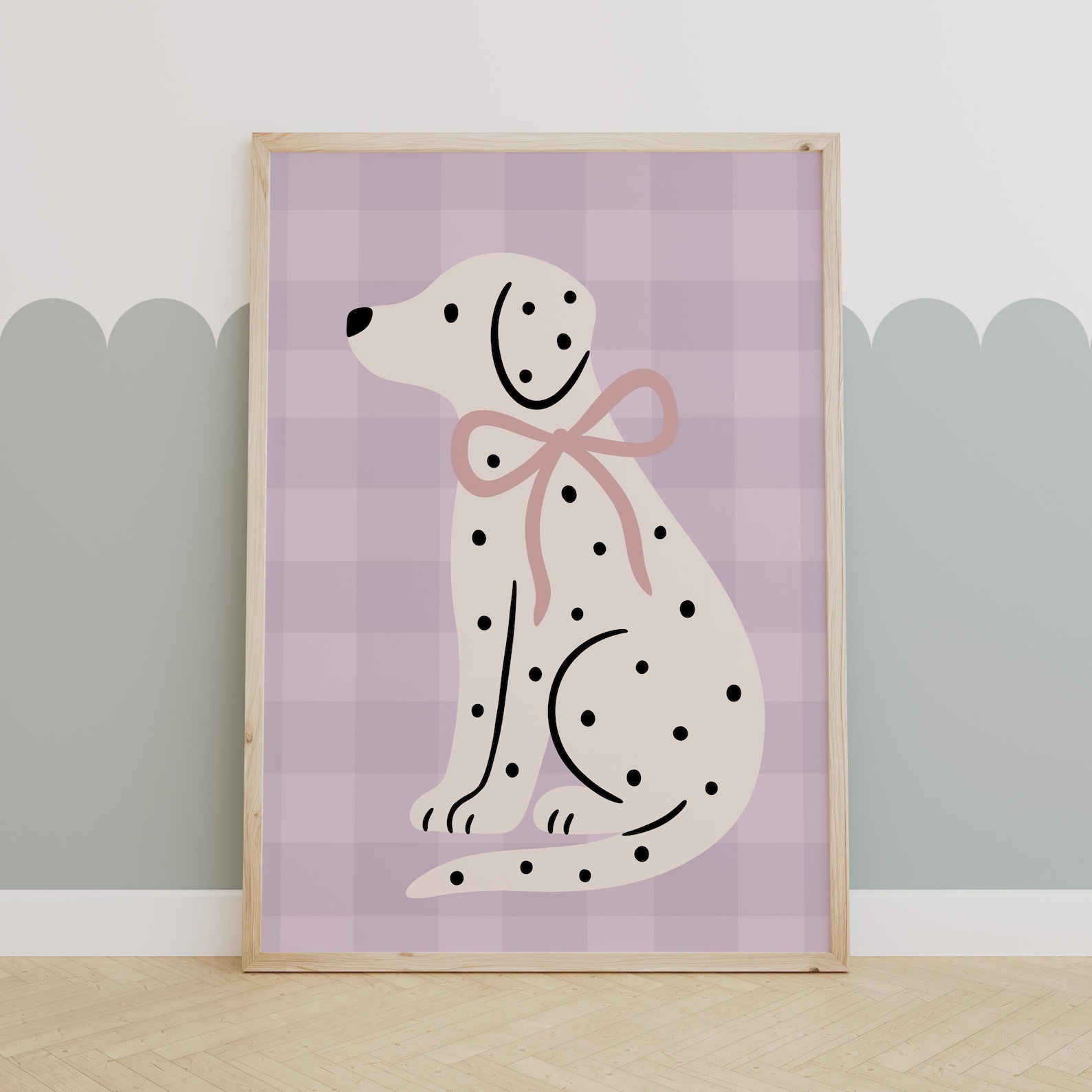 Pastel Puppy Nursery Prints: Poodle, Bulldog, Dalmatian (digital ...