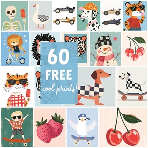 Children Prints, Little Man Cave, Boy Wall Art, Nursery Art,digital ...