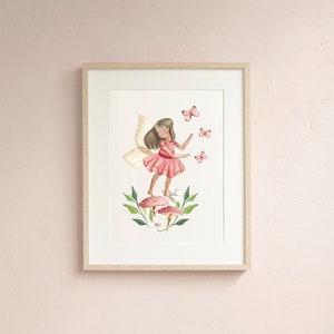 Fairy Nursery Art, Fairy Garden Wall Art, Fairy Nursery Print, Baby ...