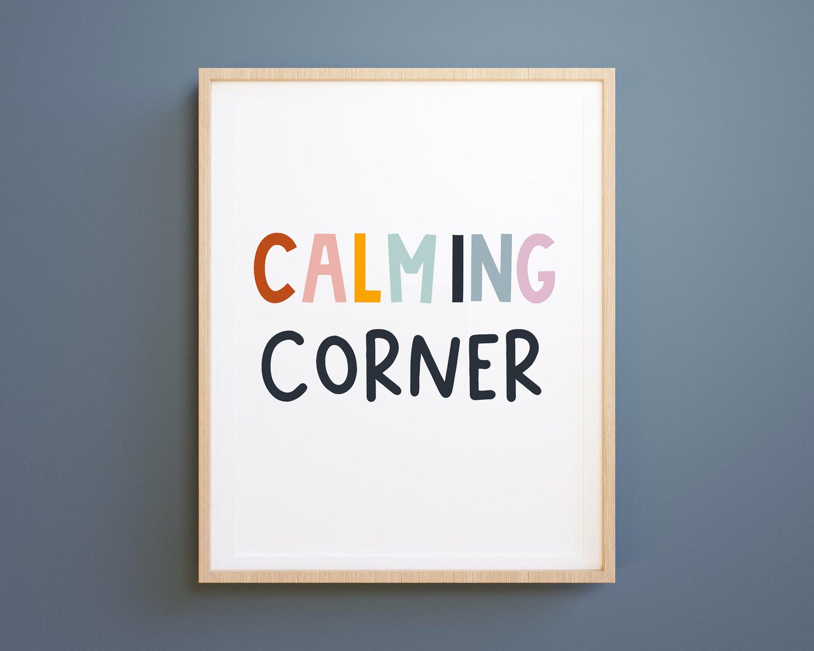 Set of 3 Calming Corner Wall Art Calming Corner Calming - Etsy