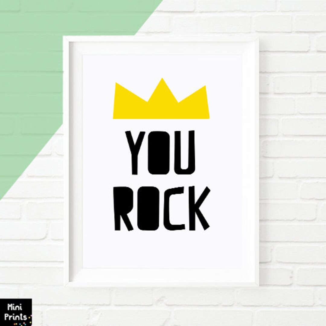 Wall Art Prints ROCK Wall Art Factory Prints Monochrome A4 - Etsy