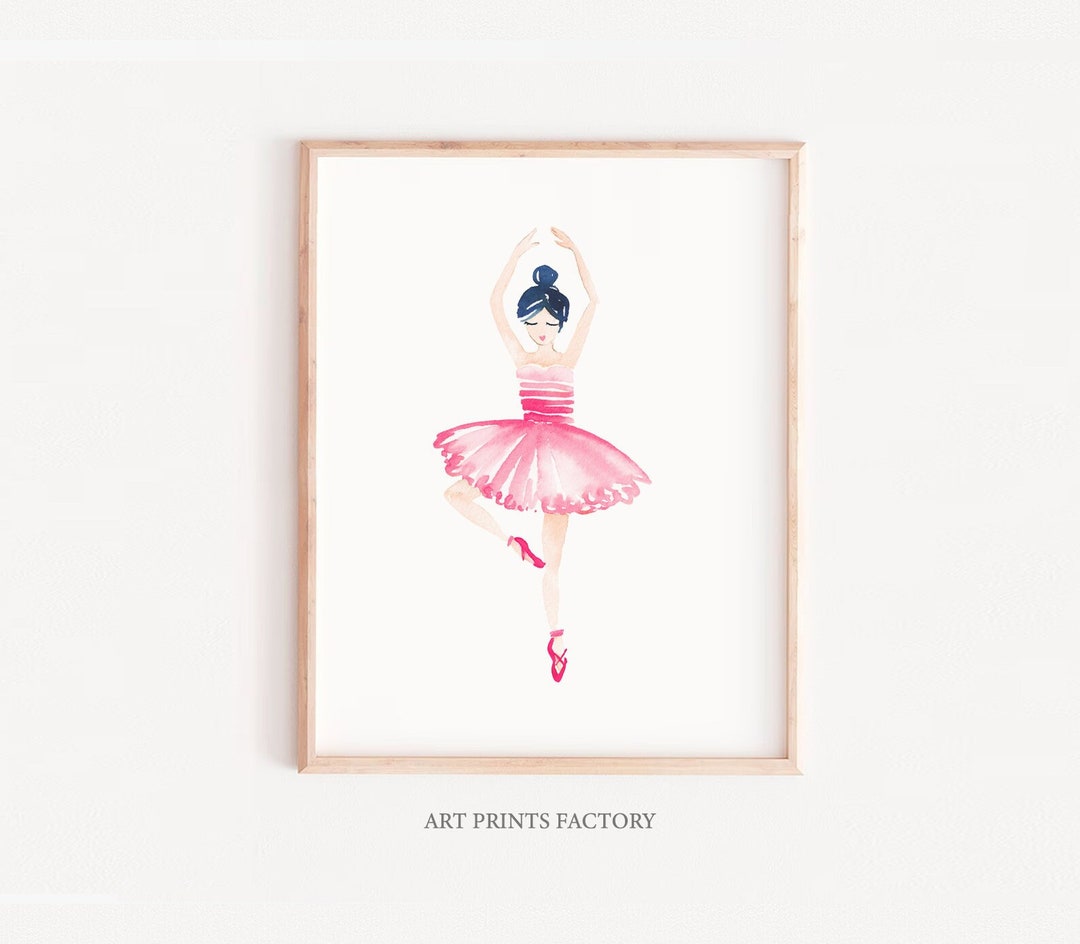Dancer Ballet Print, BALLERINA Wall Art, Ballet Wall Art,dance Wall Art ...