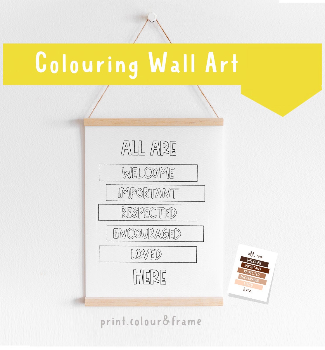 Coloring Poster for Kids Pdf Printable Colouring Sheets - Etsy Canada