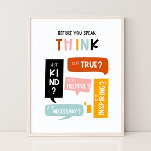 Classroom Prints, Playroom Posters: Kids Mindfulness,kids Wall Art ...