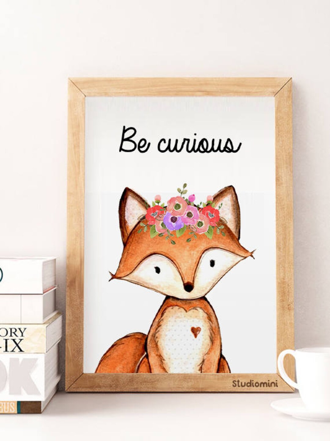 Fox Nursery Decor Woodland Nursery Decor Woodland Wall Art - Etsy