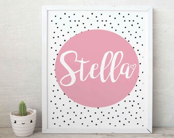 Printable Name Art | Etsy