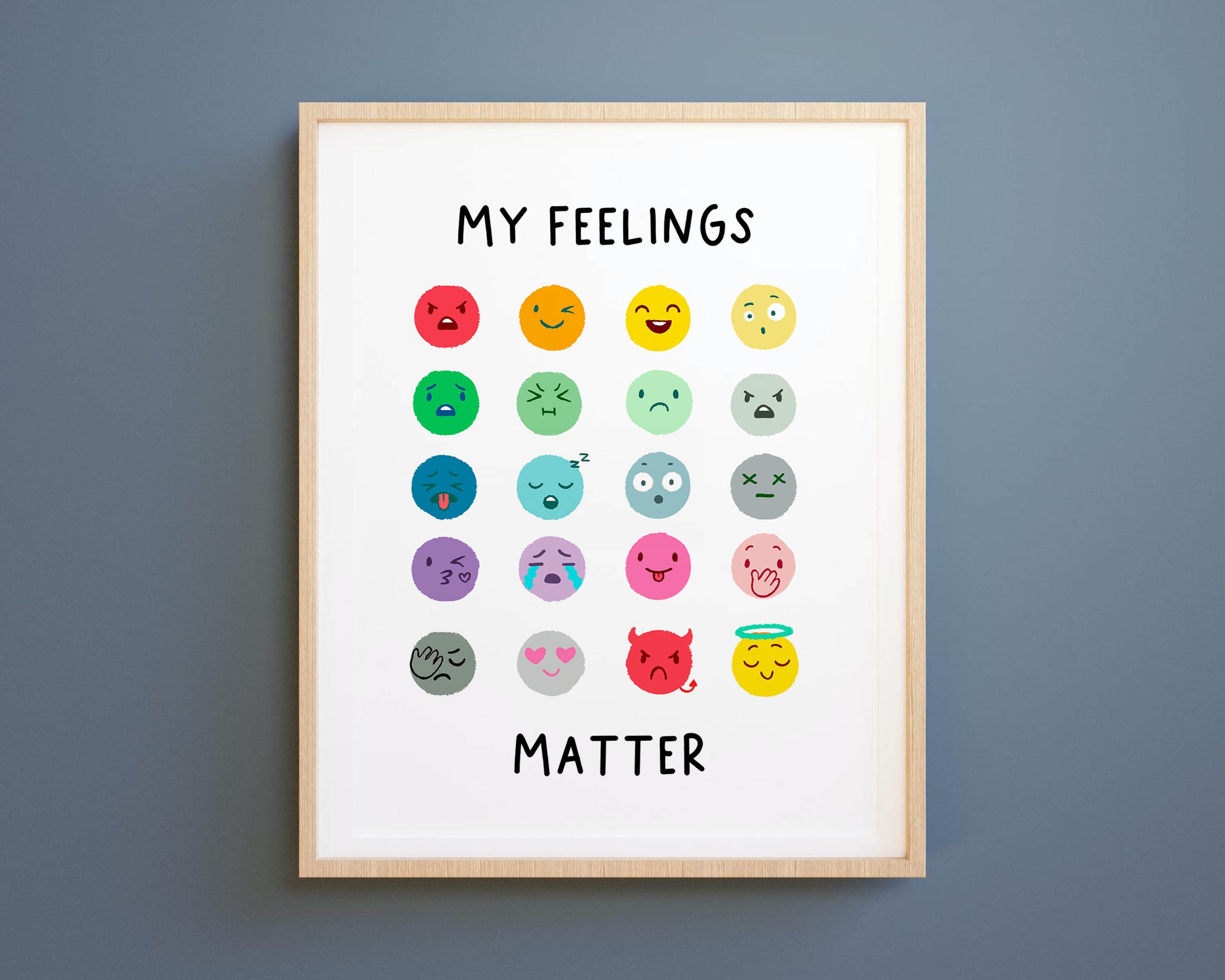 All Feelings Are Welcome Here Kids Prints Digital Download - Etsy Australia