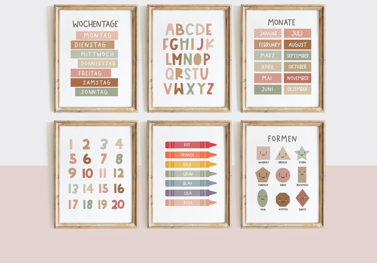 Set of 48 Educational Posters Homeschool Prints Montessori - Etsy Canada