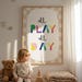 All Play All Day, Quote Nursery Print. - Etsy