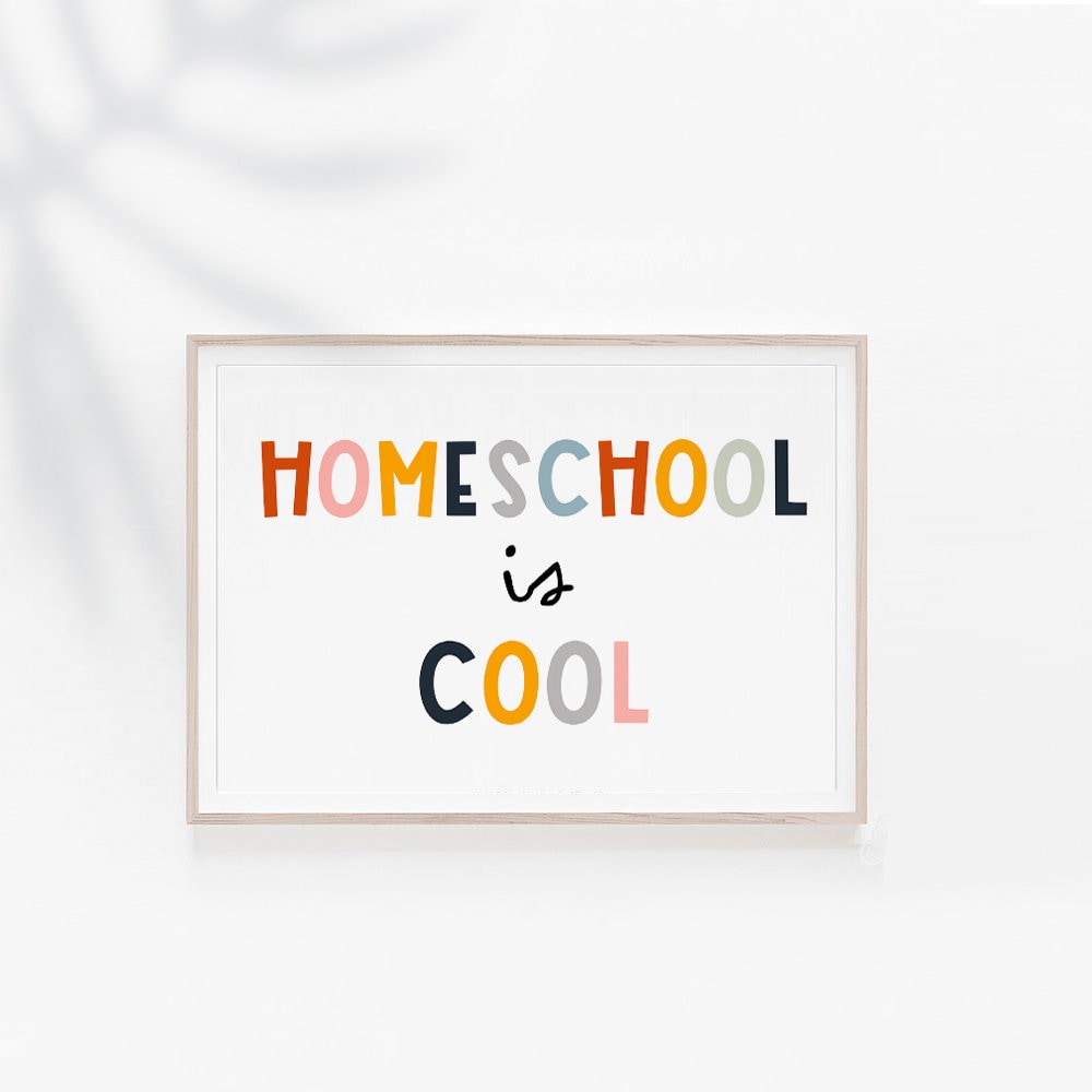 Homeschool Printable Homeschool Wall Art Homeschool Room | Etsy