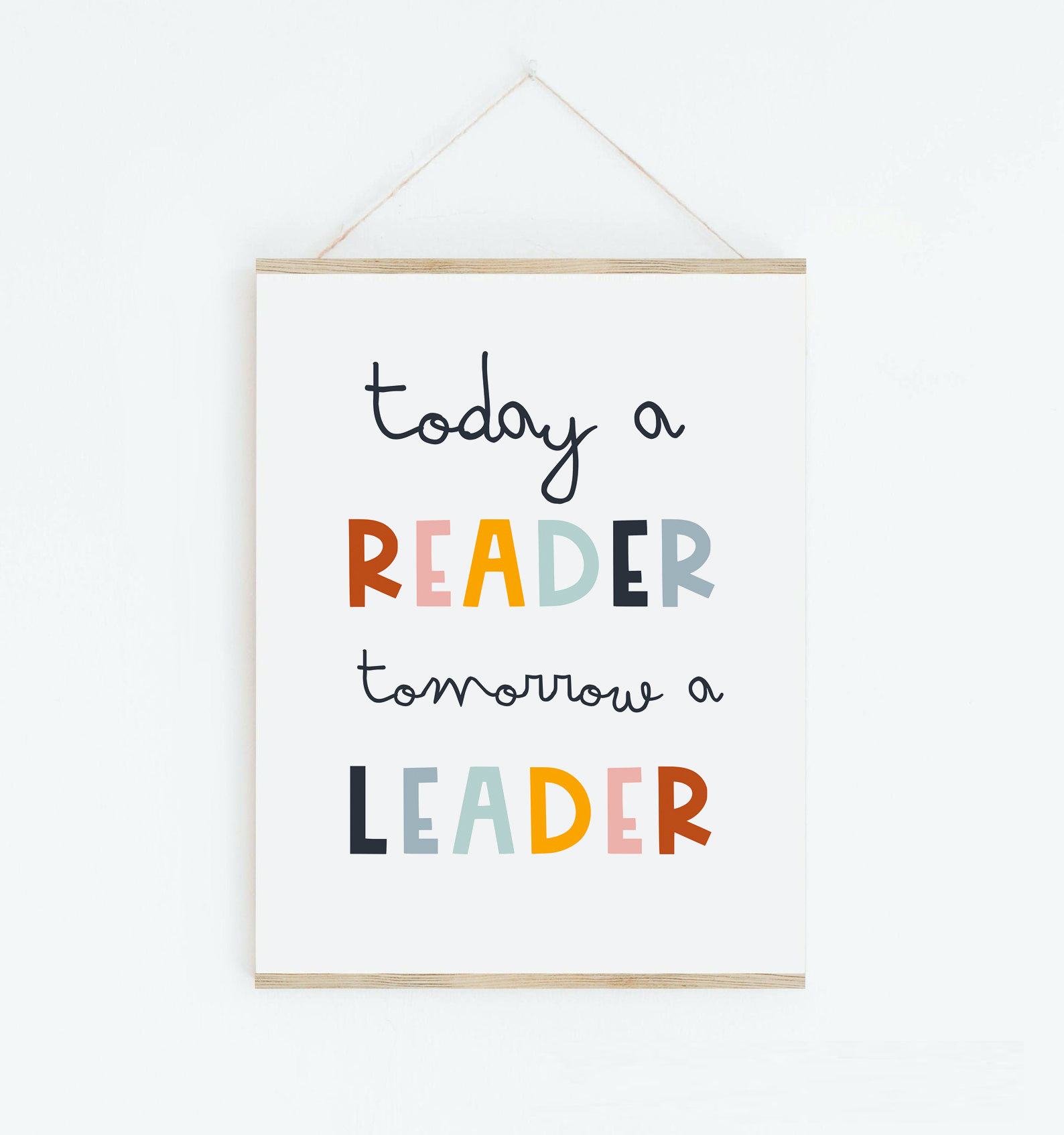 Wall Décor Prints Home & Living Set of 2 Prints Rainbow Today a Reader ...