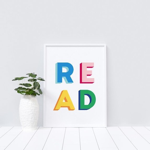 READ Definition Printable Wall Art Home Print Home Poster | Etsy
