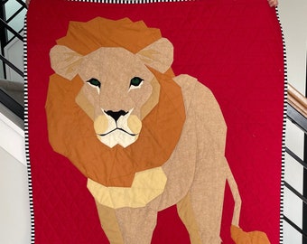 Lion Quilt Pattern - Etsy