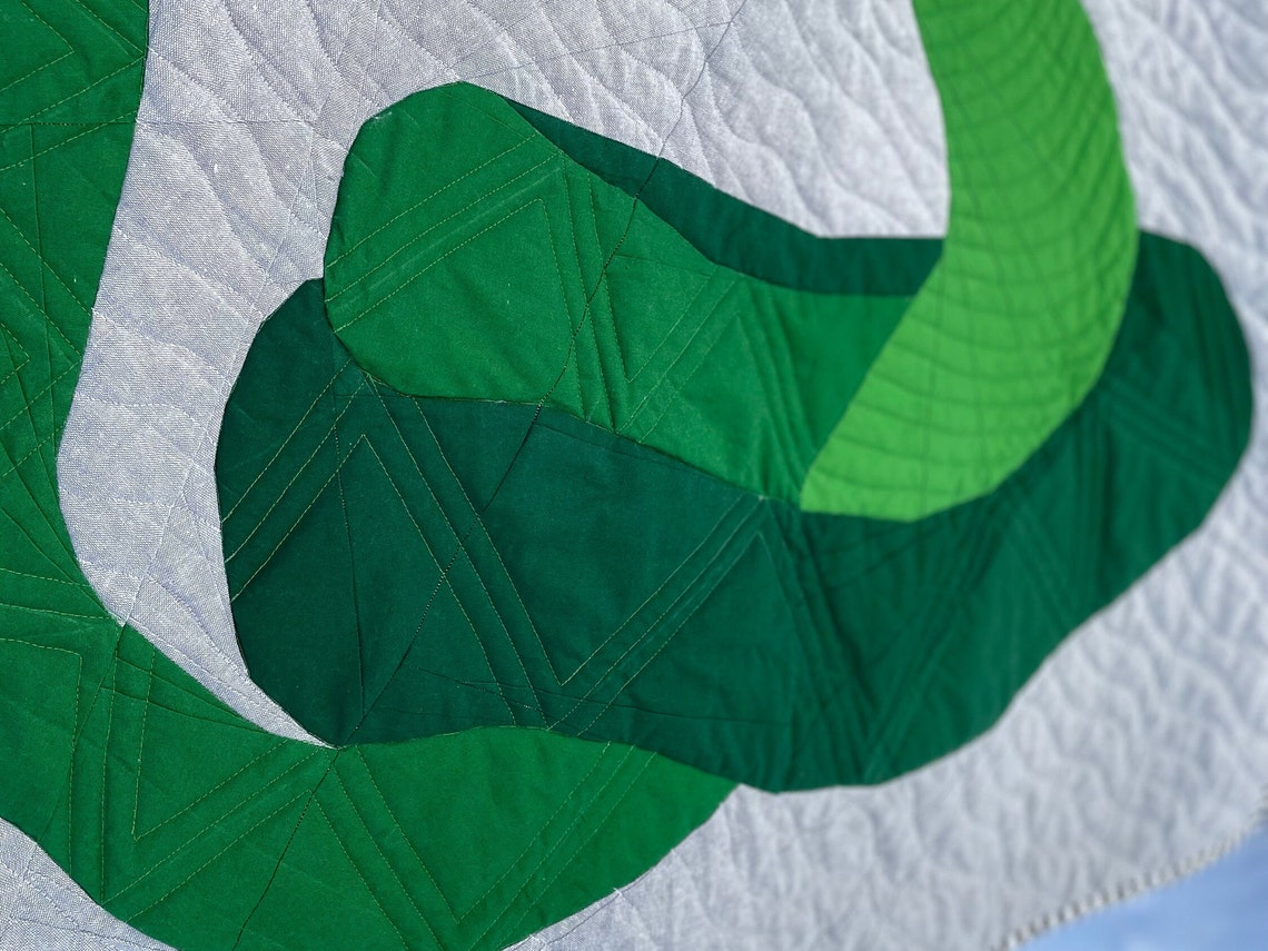 Suzy the Snake Paper Piecing Quilt Pattern | Etsy