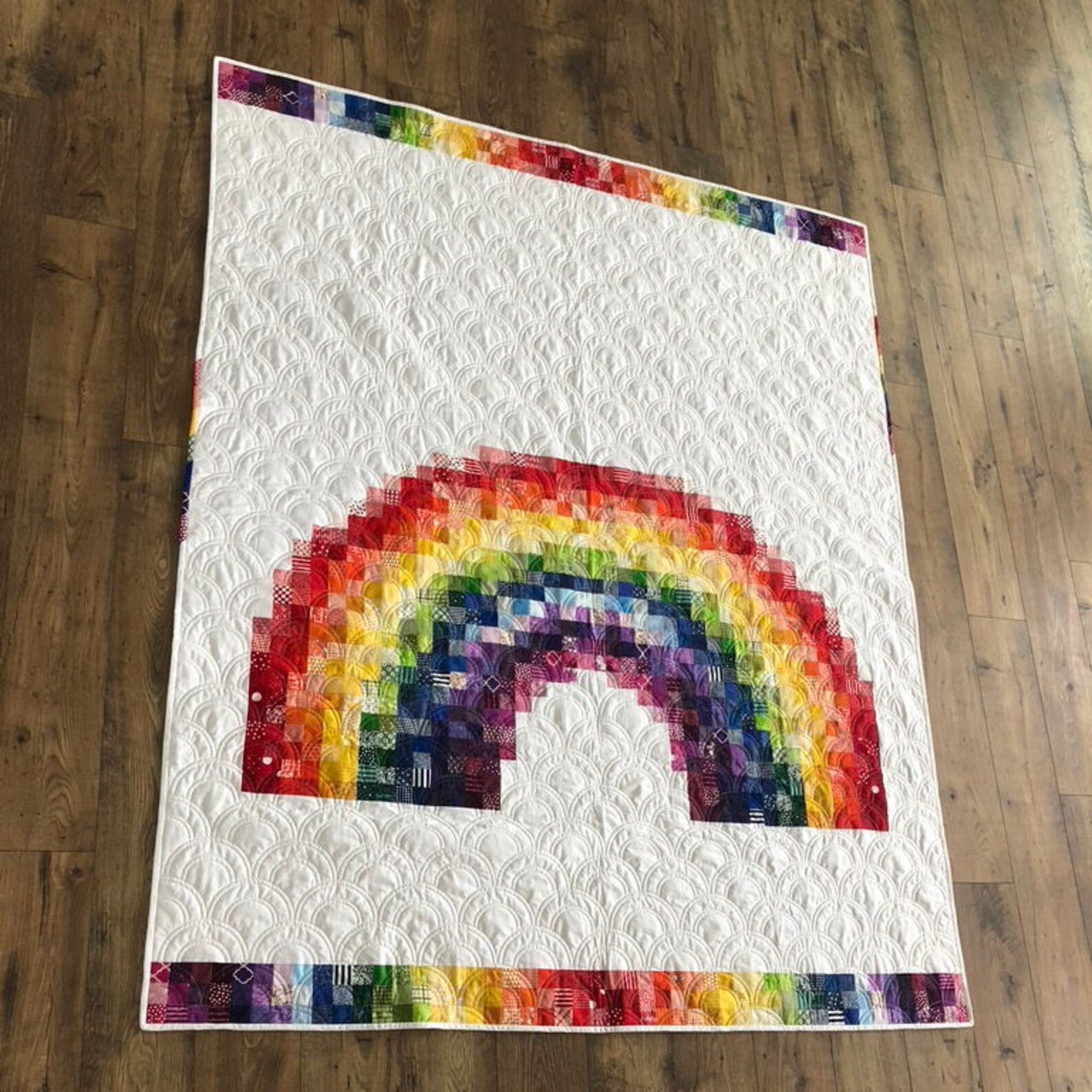 Life is Better With RAINBOWS Quilt Pattern - Etsy
