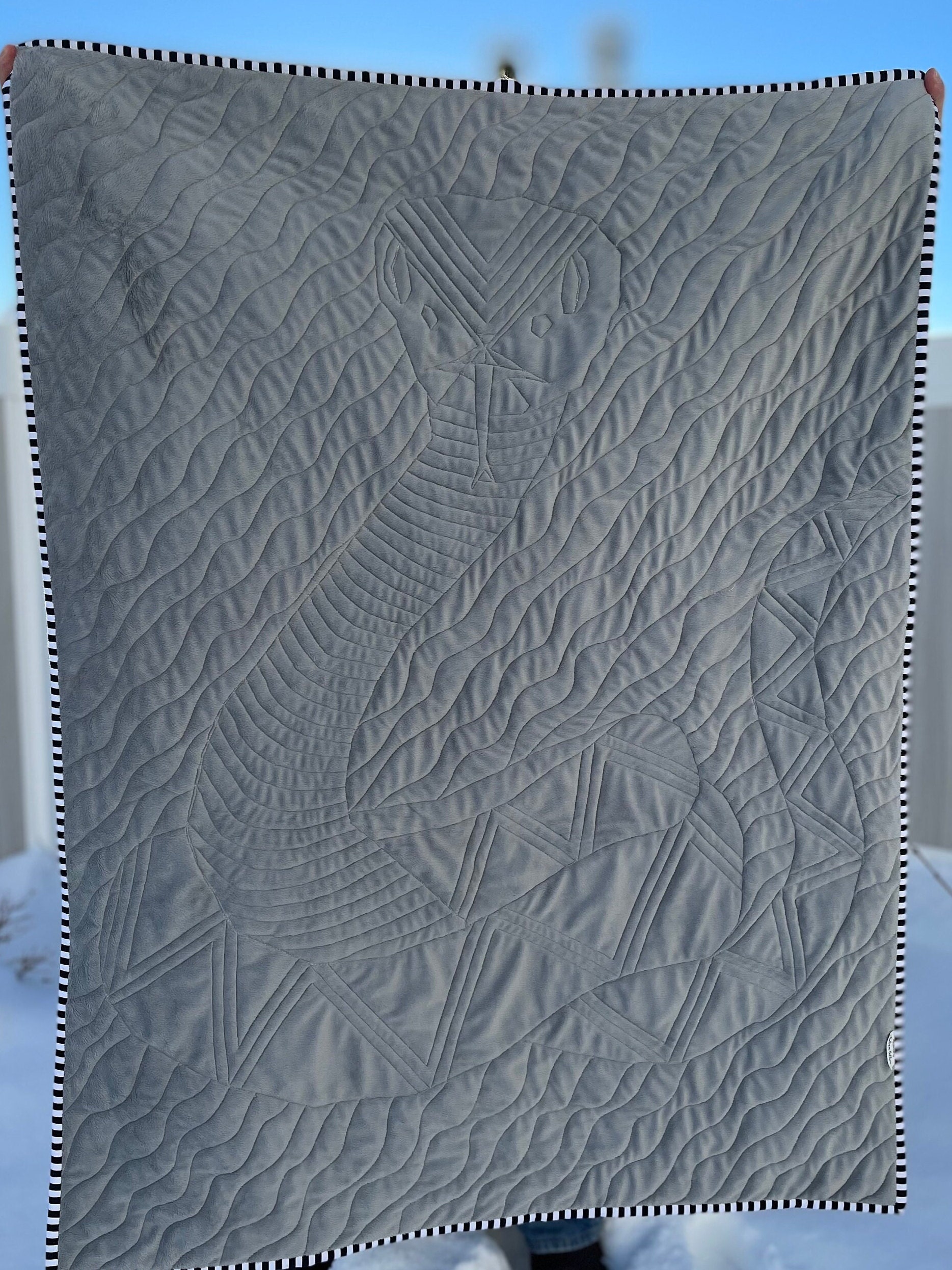 Suzy the Snake Paper Piecing Quilt Pattern - Etsy