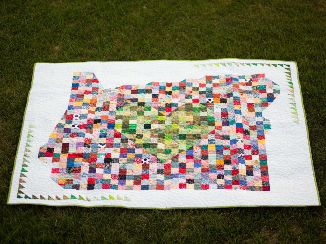 I Heart OREGON Quilt Pattern - Etsy