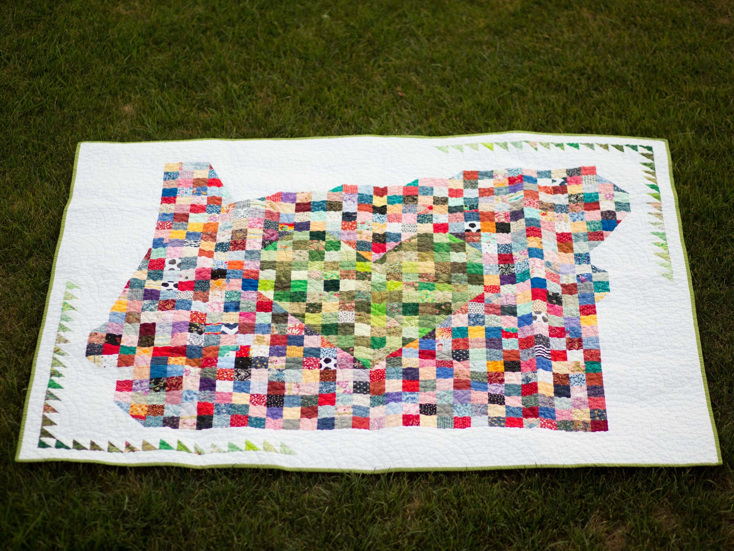 I Heart OREGON Quilt Pattern - Etsy