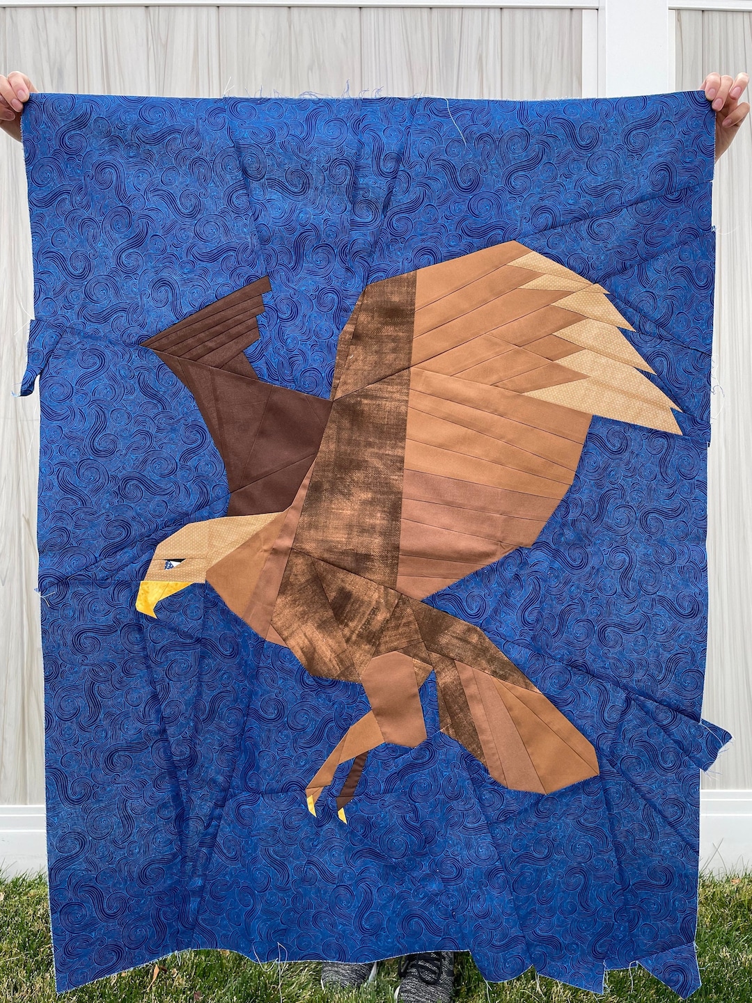Eliot the Eagle - Paper Piecing Quilt Pattern - Etsy