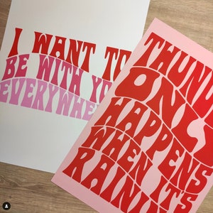 Fleetwood Mac 'everywhere' Lyrics Art Print Music-inspired Wall Decor ...