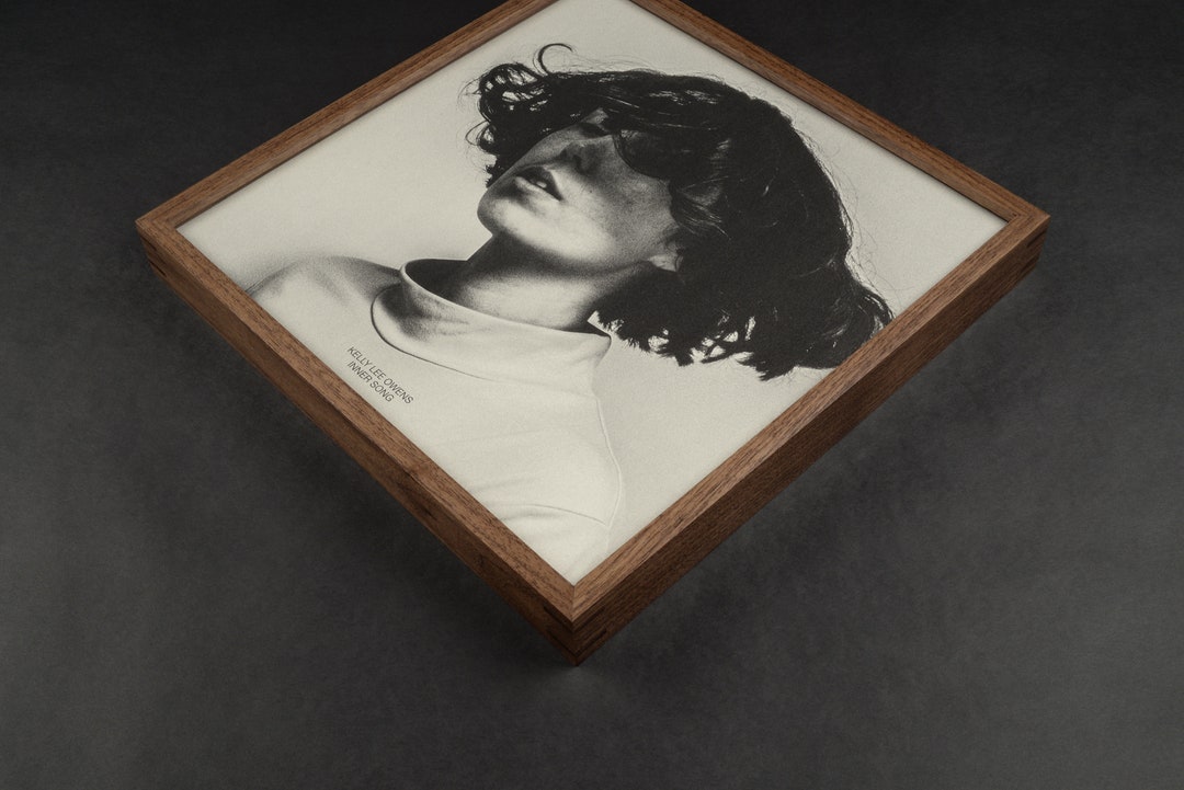 Custom Walnut Vinyl Record Album Cover Frame With Corner Miter Splines ...
