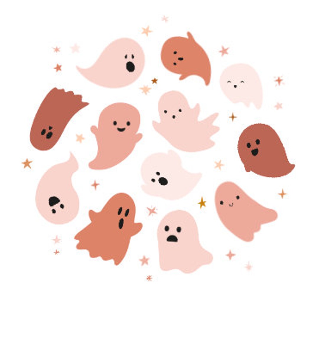 Cute Ghost SVG File, Halloween SVG, Halloween Cut File, Ghost Cut File ...