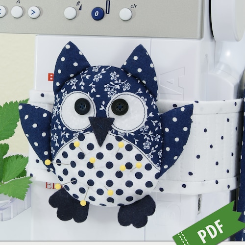 OWL PINCUSHION PDF Sewing Pattern Tutorial. Pdf Sewing - Etsy UK