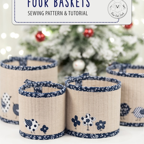 Quilted Basket Pattern - Etsy