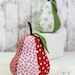 PEAR PDF Sewing Pattern Tutorial. Pear Pattern. Pincushion Pattern ...