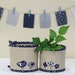 FOUR BASKETS PDF Sewing Pattern Tutorial. Basket Pattern. Fabric Bin ...