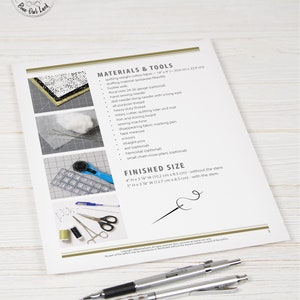 MODERN PEAR PDF Sewing Pattern Tutorial. Pear Pattern. Pincushion ...