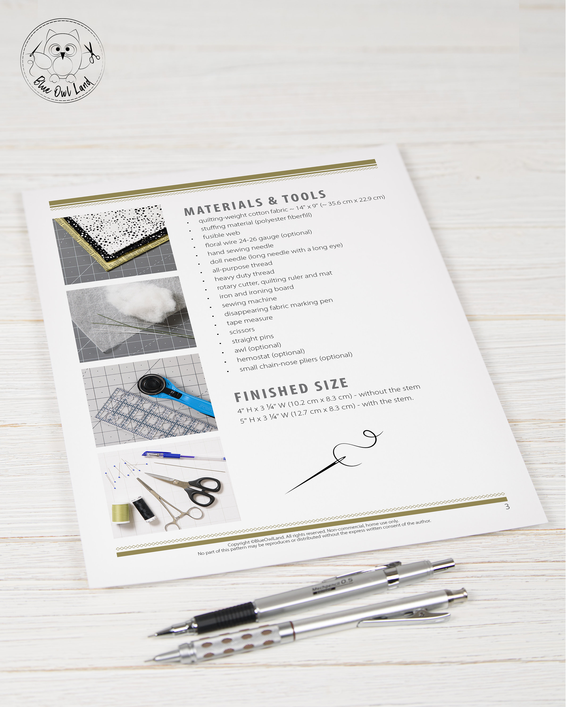 MODERN PEAR PDF Sewing Pattern Tutorial. Pear Pattern. Pincushion ...