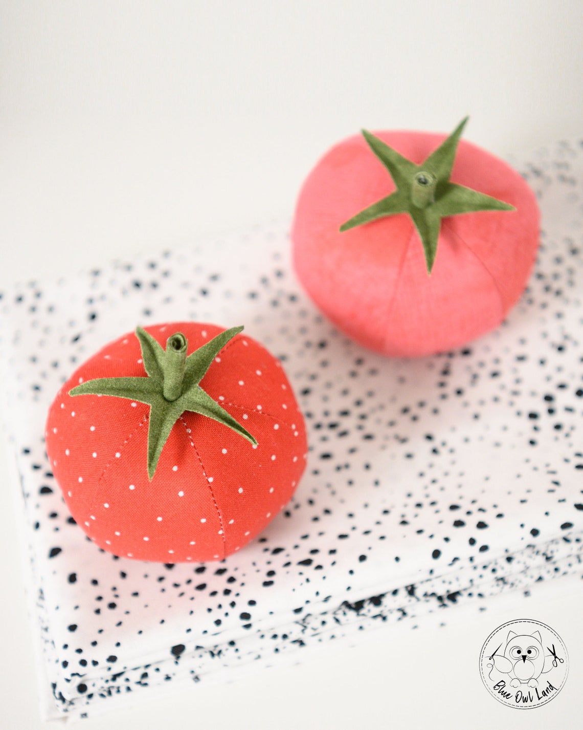 MODERN TOMATO PDF Sewing Pattern Tutorial. Tomato Pattern. Pincushion ...