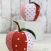 APPLE PDF Sewing Pattern Tutorial. Pin Cushion Pattern. Pdf Pattern ...