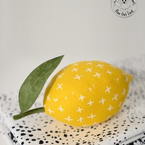 MODERN LEMON PDF Sewing Pattern Tutorial. Lemon Pattern. Pincushion ...