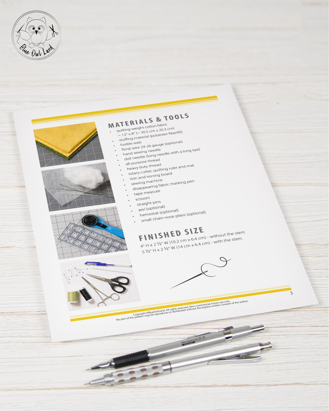 MODERN LEMON PDF Sewing Pattern Tutorial. Lemon Pattern. Pincushion ...