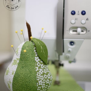 PEAR PDF Sewing Pattern Tutorial. Pear Pattern. Pincushion Pattern ...