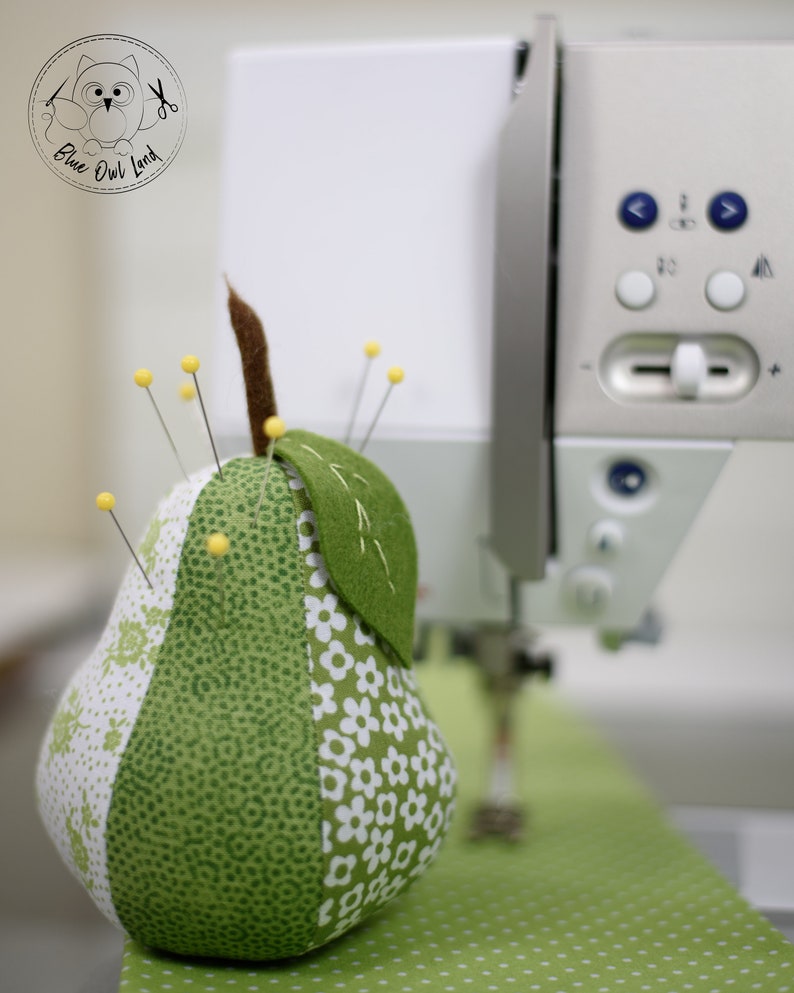 PEAR PDF Sewing Pattern Tutorial. pear pattern. pincushion | Etsy