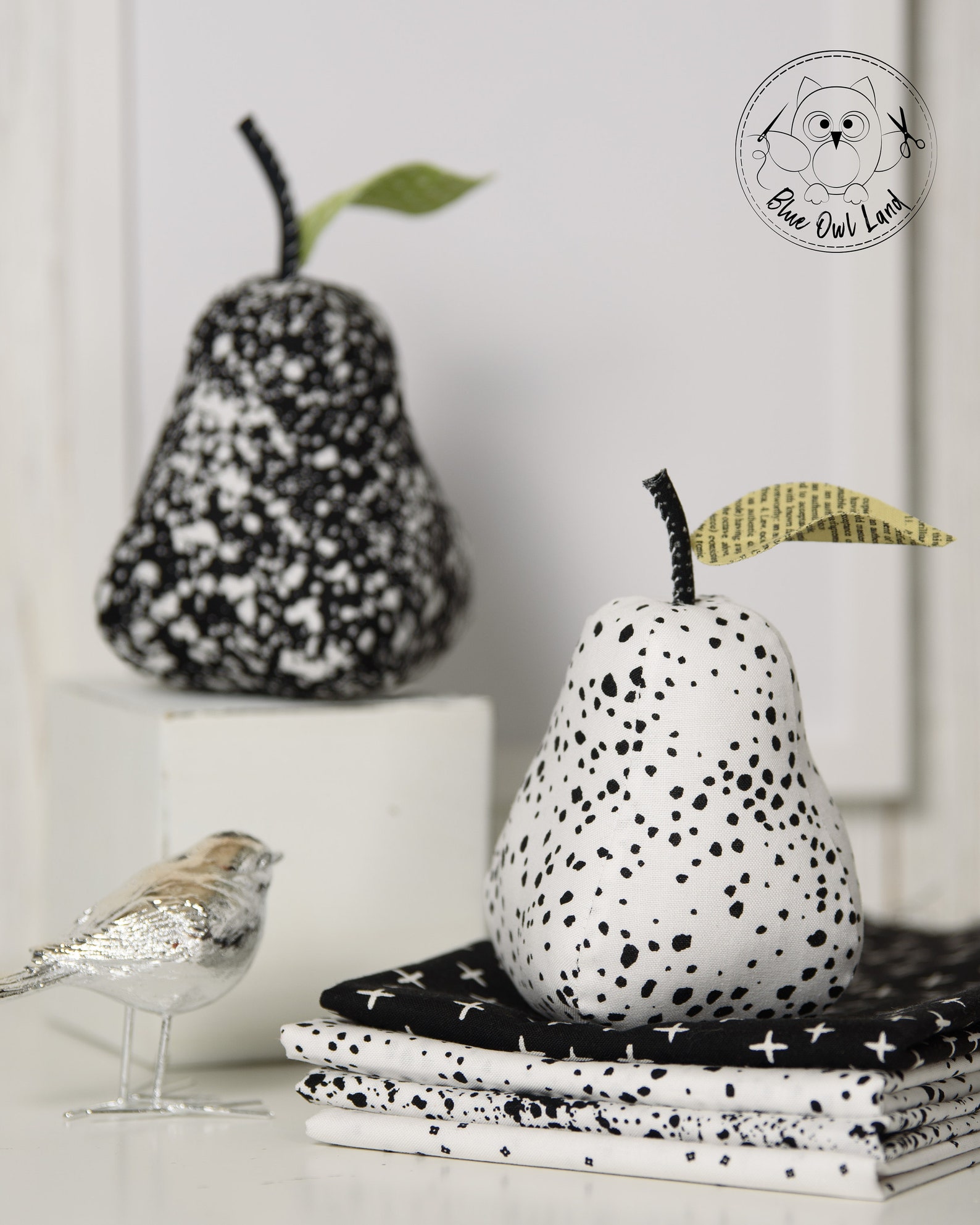 MODERN PEAR PDF Sewing Pattern Tutorial. Pear Pattern. Pincushion ...