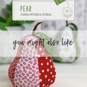 MODERN ORANGE PDF Sewing Pattern Tutorial. Orange Pattern. Pincushion ...