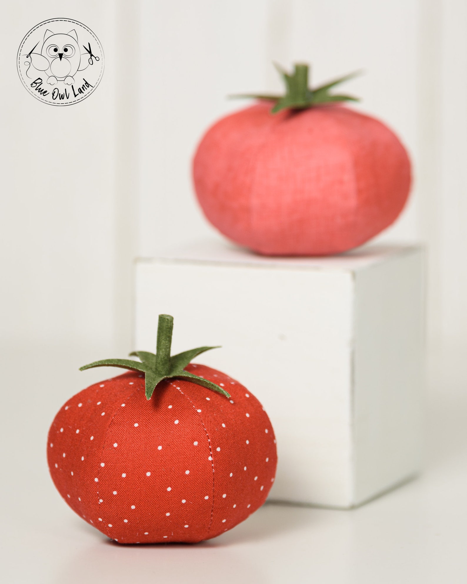 MODERN TOMATO PDF Sewing Pattern Tutorial. Tomato Pattern. Pincushion ...