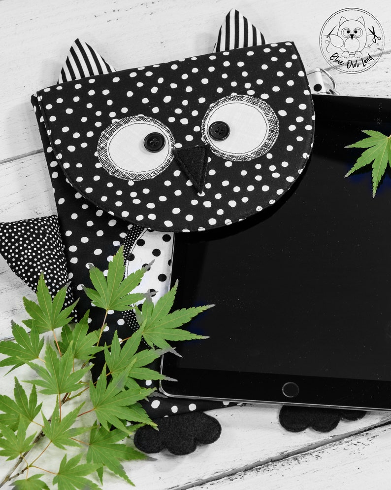 OWL iPad CASE Sewing Pattern Tutorial. Tablet Case. iPad Case Pattern ...